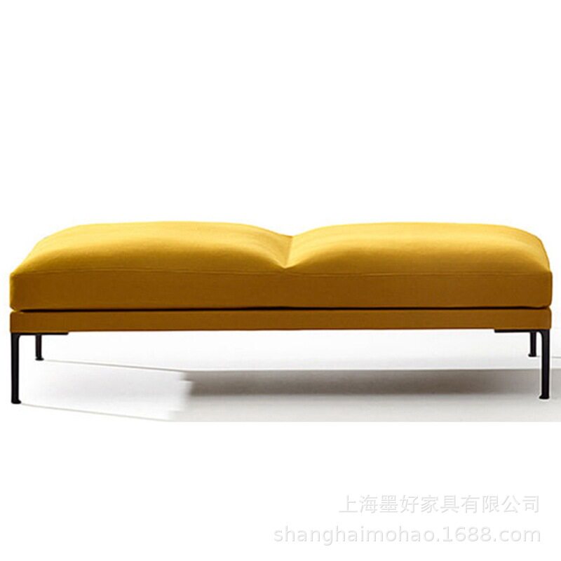 床尾凳家用皮质布艺沙发凳客厅衣帽间服装店北欧现代换鞋凳长凳