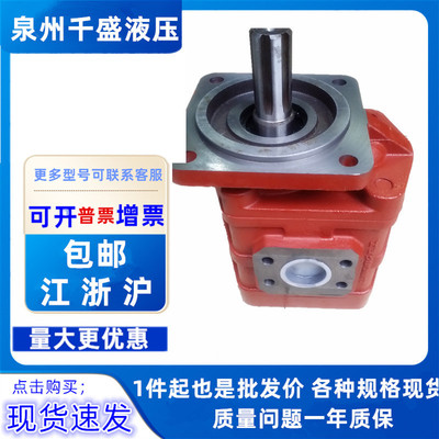 小型铲车装载机工作泵转向行走泵CBG/CBGj/JHP/CBY高压液压齿轮泵