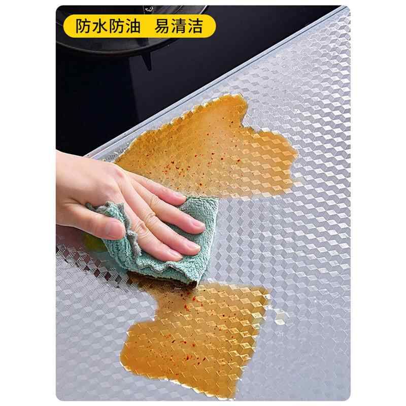 抽屉垫厨房防油贴纸防水防火防潮遮丑神器灶台耐高温墙贴橱柜子
