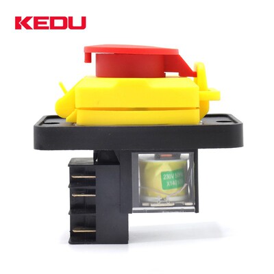 KEDU 科都 KJD12-14 6脚 电磁断电保护开关 欠电压控制设备电动机