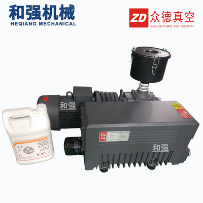 销售ZD众德真空泵 V0750单级旋片真空泵自动化产线真空泵 吸气泵