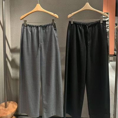 江南26年新春直筒裤绵羊毛休闲裤