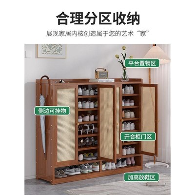 简易鞋架家用门口2023新款鞋柜爆款室内防尘鞋架子大容量多层超大