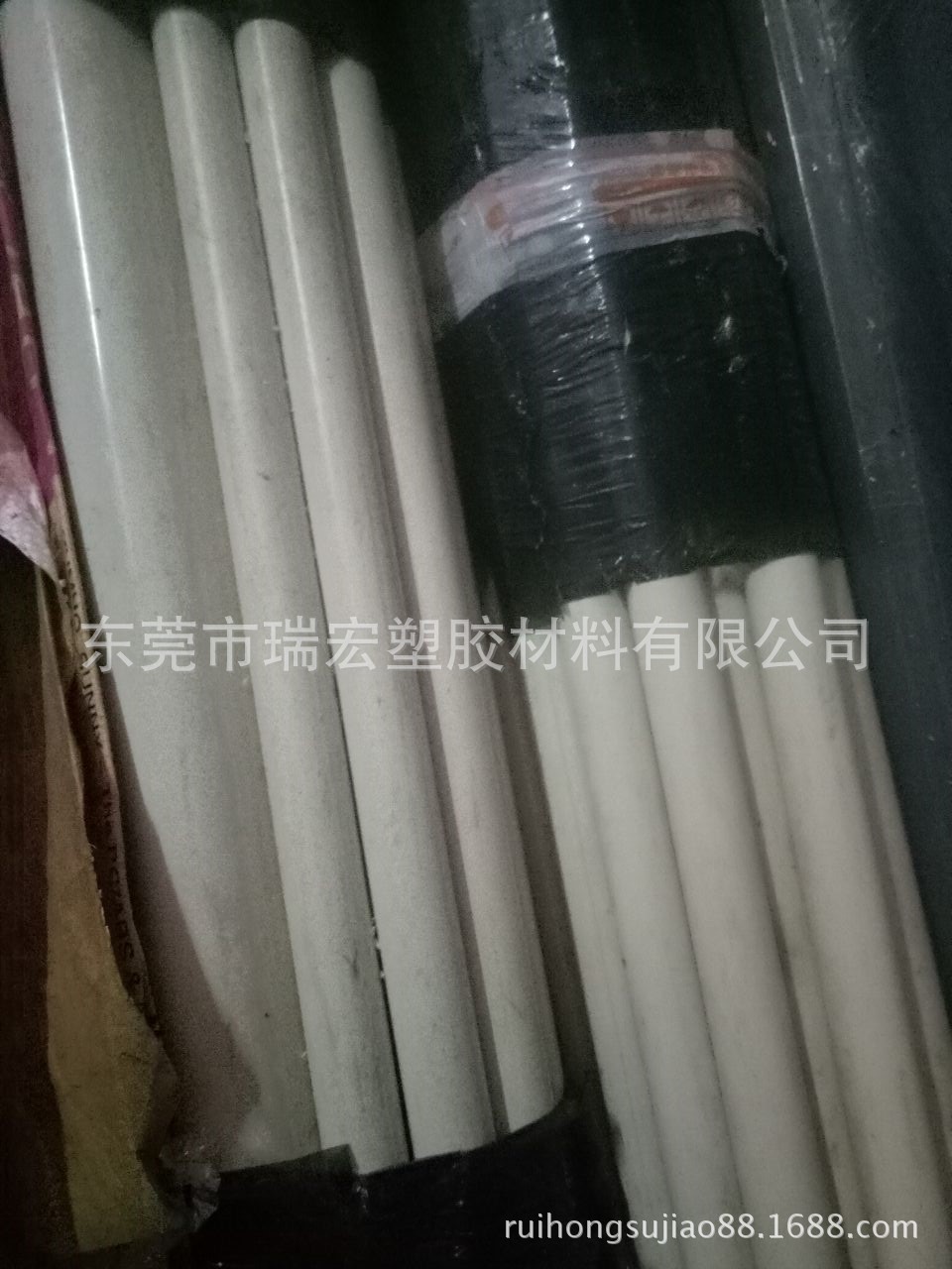 白色PVC棒