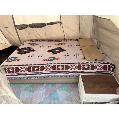 露营毯毛毯户外毯子午睡盖毯床毯波西米亚帐篷地垫T装饰地毯沙发