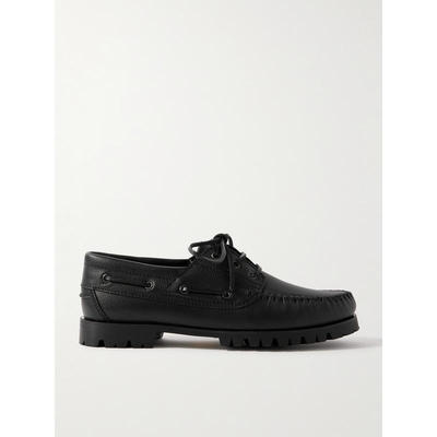 VINNY'S 男士 SS26 休闲皮鞋 Aztec 全粒面皮质船鞋