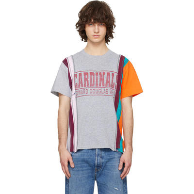 Needles 男士 T恤 多色 7 Cut S/S College