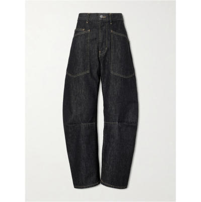 Nili Lotan 女士 FW26 牛仔长裤 Shon barrel-leg 中腰牛仔裤