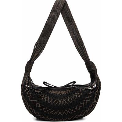 Lemaire 勒梅尔 男士 单肩包 棕色  黑色 Croissant Filt