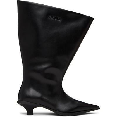 untitlab® 男士 切尔西靴 黑色 Velo Chunk 中筒靴