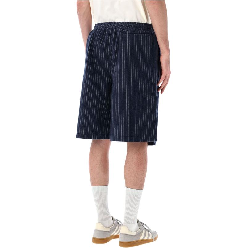 Stüssy 斯图西 男士 SS26 罩衫 Stüssy 细条纹法兰绒海滩短裤