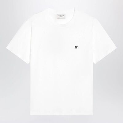 Weekend Max Mara 女士 FW26 T恤 TSHIRT 白色棉质毛线衫(纯色)