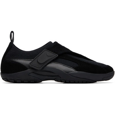 Lanvin 浪凡 男士 CO 运动鞋 黑色 LNV1 Knit  Suede