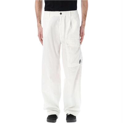 C.P. Company 男士 SS26 长裤 C.P. 公司 Microreps 宽腿工装裤