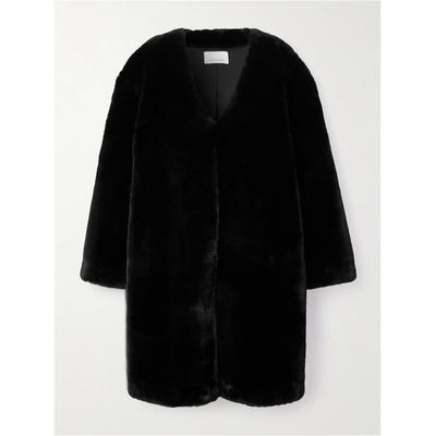 The Frankie Shop 女士 SS26 大衣 Matera 宽松款长毛绒