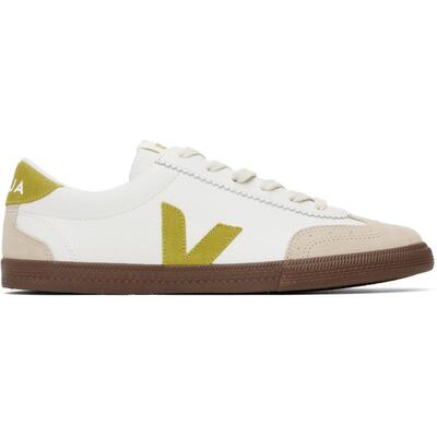 VEJA 男士 运动鞋 白色 Volley Leather