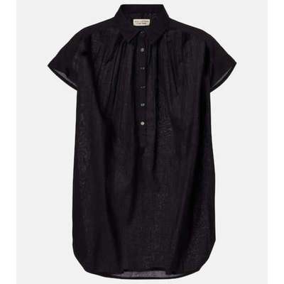 Nili Lotan 女士 上衣 Normandy 抽褶棉质衫