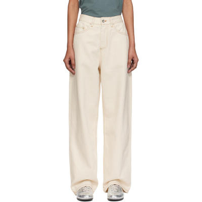 YMC 女士 牛仔长裤 米色 Earth 系列 Silver 牛仔裤