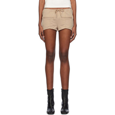 Courrèges 古未界 女士 短裤 Courrèges 驼色 Interlock Mini