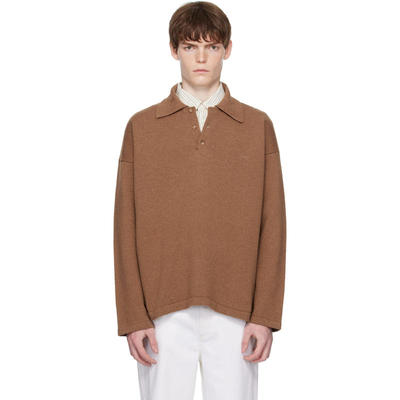 A.P.C. 男士 POLO衫 黄褐色 Manuel Polo 衫