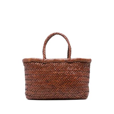 Dragon Diffusion 女士 SS26 手提包 GORA 编织皮革手袋