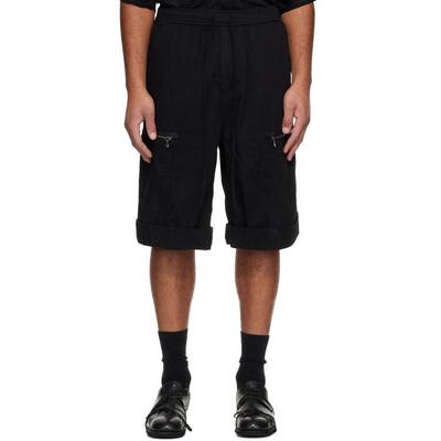 julius 男士 短裤 黑色 Rust Manifold