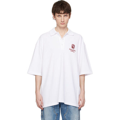 Amiri 埃米尔 男士 POLO衫 白色 MA Chateau Polo 衫