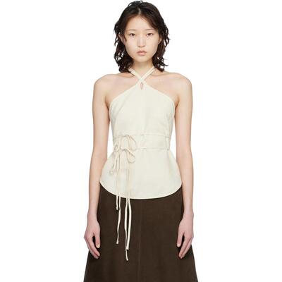 Baserange 女士 背心 灰白色 Wild Silk Mar 上装