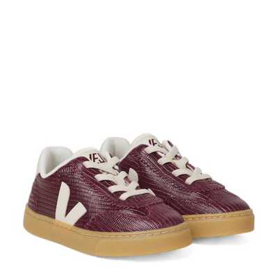 VEJA 女童 运动鞋 Volley 山羊皮边皮质童鞋