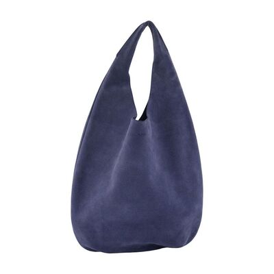 A.P.C. 女士 FW26 托特包 LE NEIGE 皮革蓝色购物袋