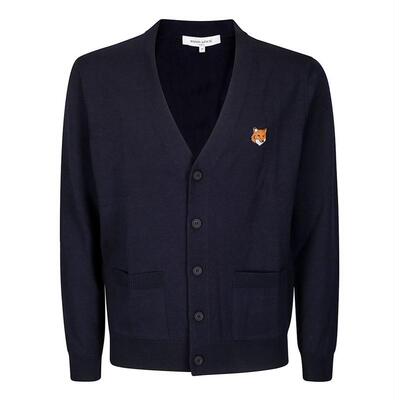 Maison Kitsuné 男士 SS26 开衫 狐狸头常规