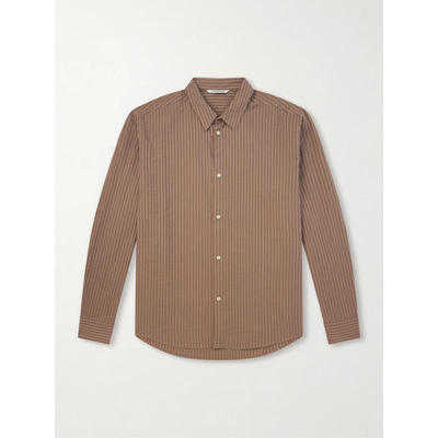 A Kind Of Guise 男士 FW26 衬衫 Fulvio 棉质绉条纹