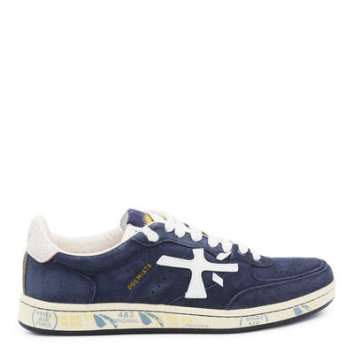 Premiata 普瑞米亚达 男士 FW26 运动鞋 BACKET 海军蓝(土褐色)