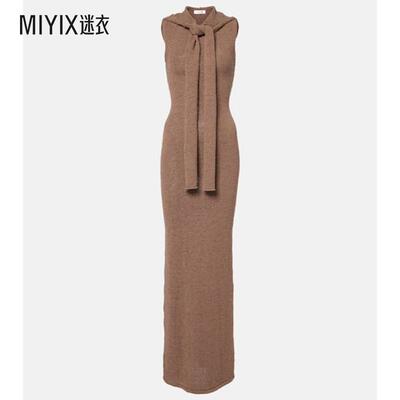 AYA MUSE 女款Rory 连帽棉混纺长款连衣裙 迷衣时尚