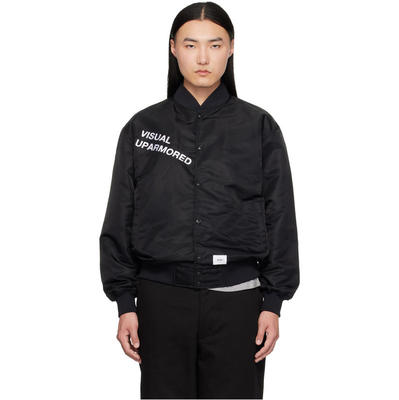 WTAPS 男士 夹克 黑色 Team 棒球
