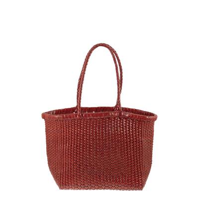 Dragon Diffusion 女士 SS26 单肩包 S 编织皮革包包