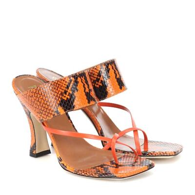 Paris Texas 女士 凉鞋 Snake-effect-leather