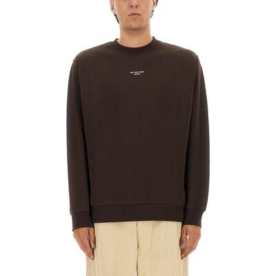 Drôle de Monsieur 男士 FW25 卫衣 趣味先生标语印花圆领