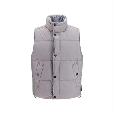 Stone Island 石头岛 男士 FW26 马甲 Reps NY 褶皱带里衬背心