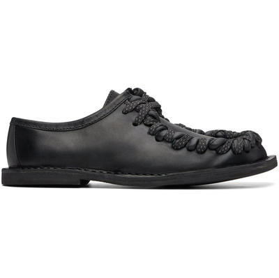 Camperlab 看步 男士 休闲皮鞋 黑色 Eki Lace-Up 德比鞋