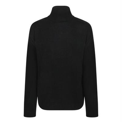 Federica Tosi 女士 FW25 毛衣 黑色毛线衫
