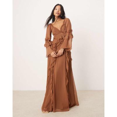ASOS DESIGN 女士 中长连衣裙