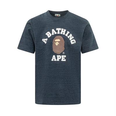 A Bathing Ape 猿人头 男士 T恤 A BATHING APE® 大学标志 T 恤