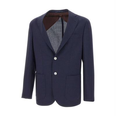 BARBA Napoli 男士 SS26 西装外套 Barba Jimmy 单排扣