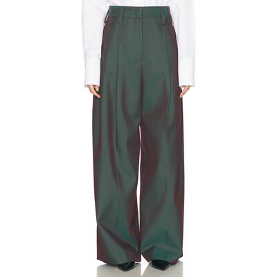 Jil Sander 吉尔·桑达 女士 长裤 PANTALON PIERNA ANCHA VERDE