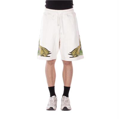 Marcelo Burlon 男士 SS26 短裤 County Of Milan 印花抽绳