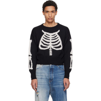 Vaquera 男士 毛衣 黑色 Skeleton