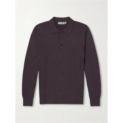 Canali 康钠丽 男士 FW26 POLO衫 羊毛