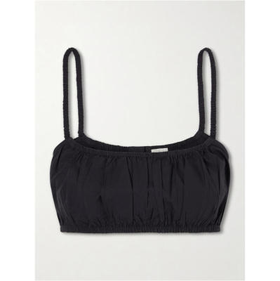 SUZIE KONDI 女士 FW26 背心 Bea 抽褶棉质府绸抹胸