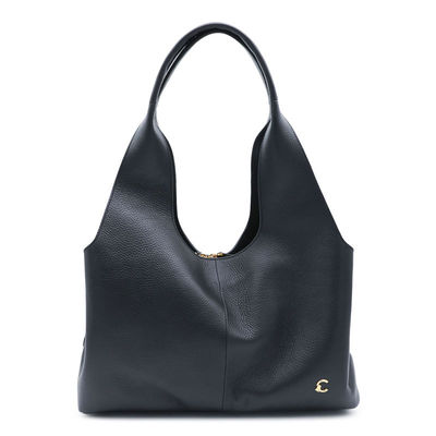 Coccinelle 女士 FW26 单肩包 NELL 黑色皮革肩包